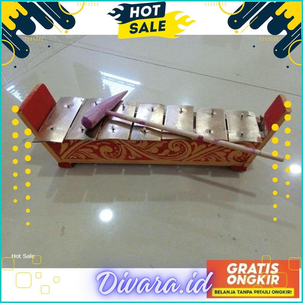 Jual Gamelan Gangsa Mini Daun 7 Daun 10 Mainan Anak Tradisi Bali (Order ...