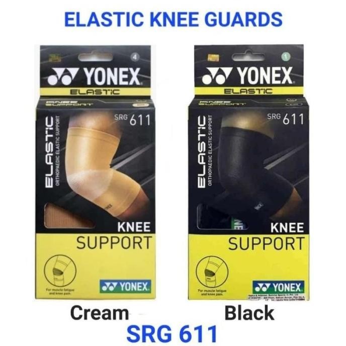 Jual ELASTIC KNEE SUPPORT YONEX SRG 611 GUARDS Pelindung Lutut ORIGINAL ...