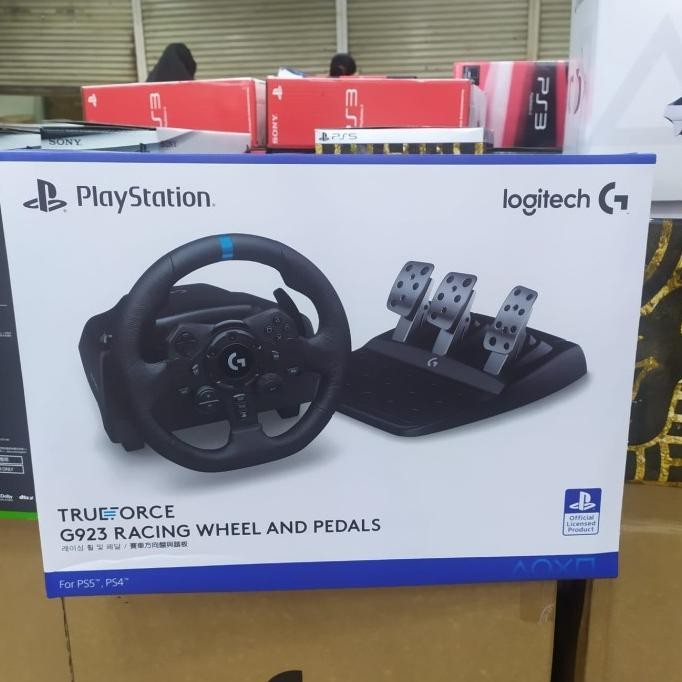 Jual Logitech G923 Trueforce Sim Racing Wheel For Ps4 And Ps5 Kode Produk Sku 4486 | Shopee ...