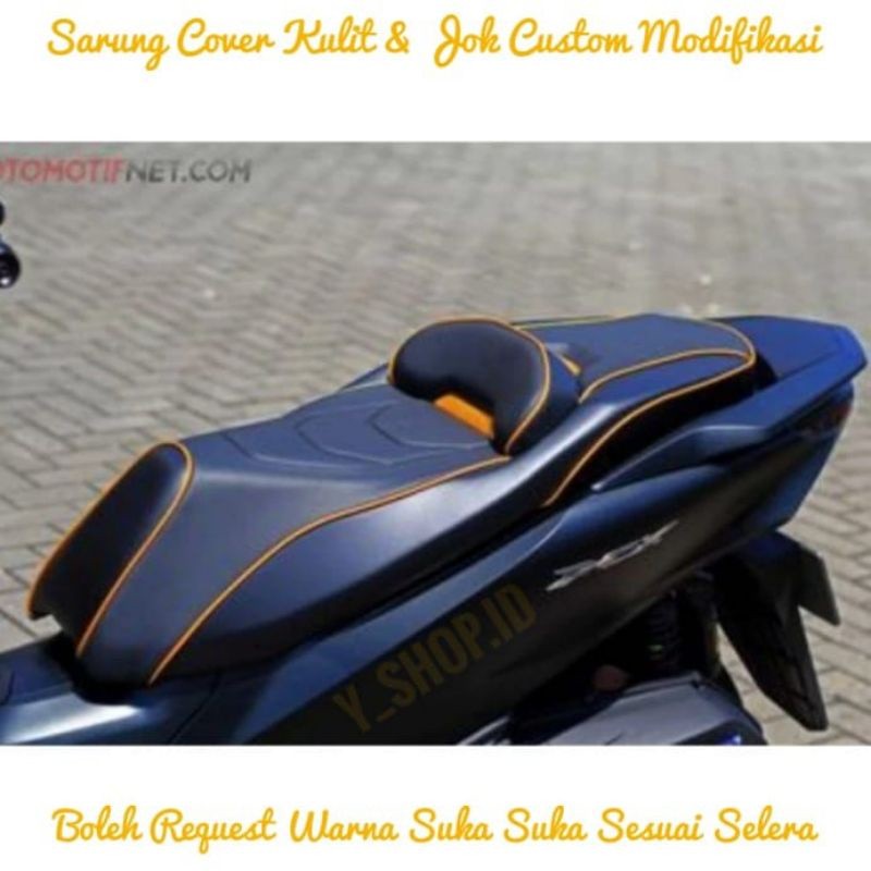 Jual Cover Kulit Jok Motor Pcx 150 160 Custom Variasi Eropa |604D9B9D ...