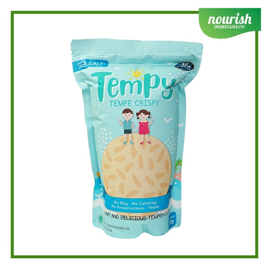 Jual Abe Food Tempy Tempe Crispy - SEA SALT 70 Gram | Shopee Indonesia