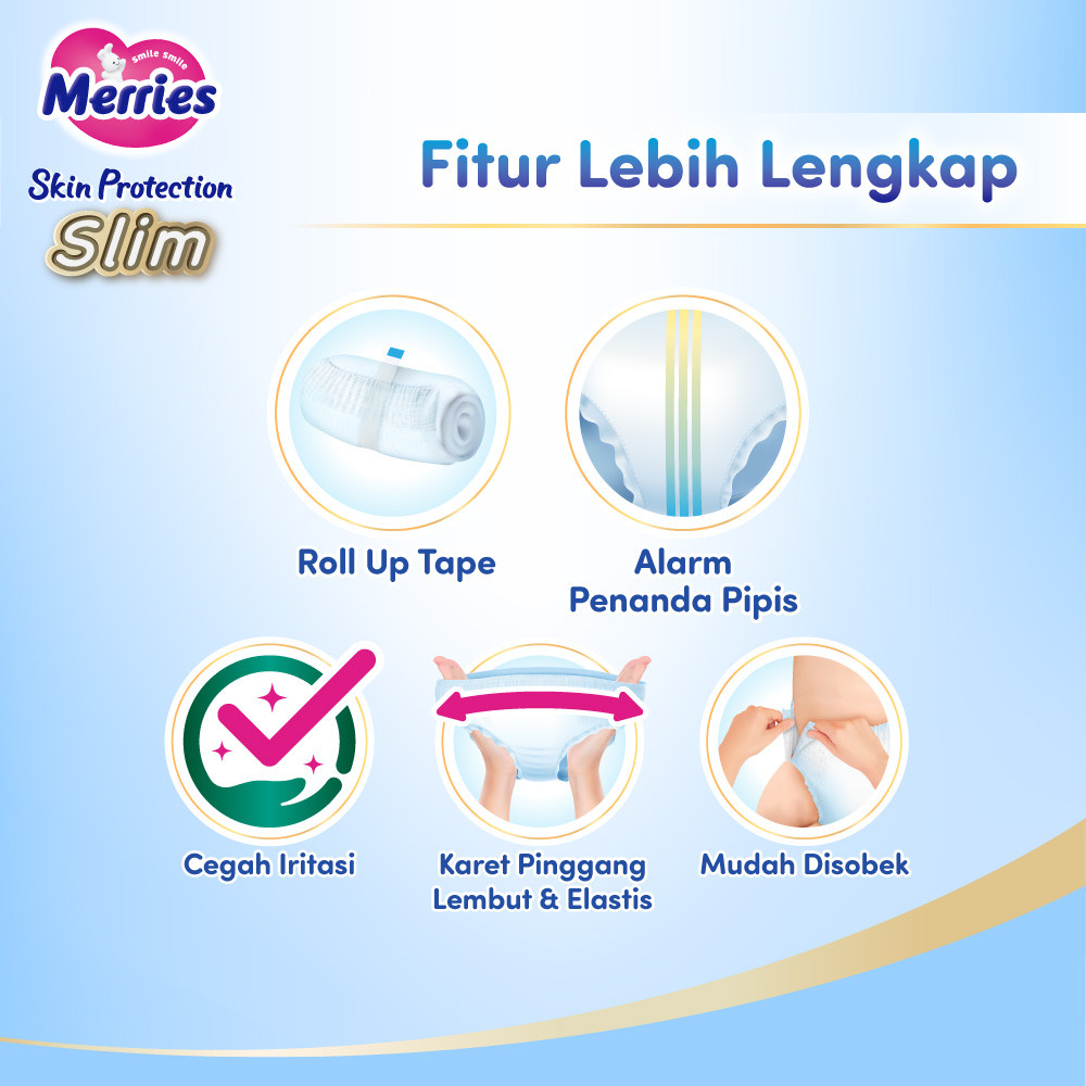 Jual MERICA_ Merries Skin Protection Slim Pants Popok Bayi Diapers ...
