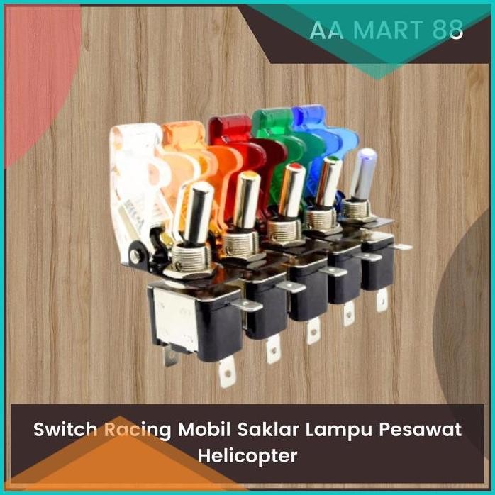 Jual Switch Racing Mobil Saklar Lampu Pesawat Helicopter 140BZ4 last ...