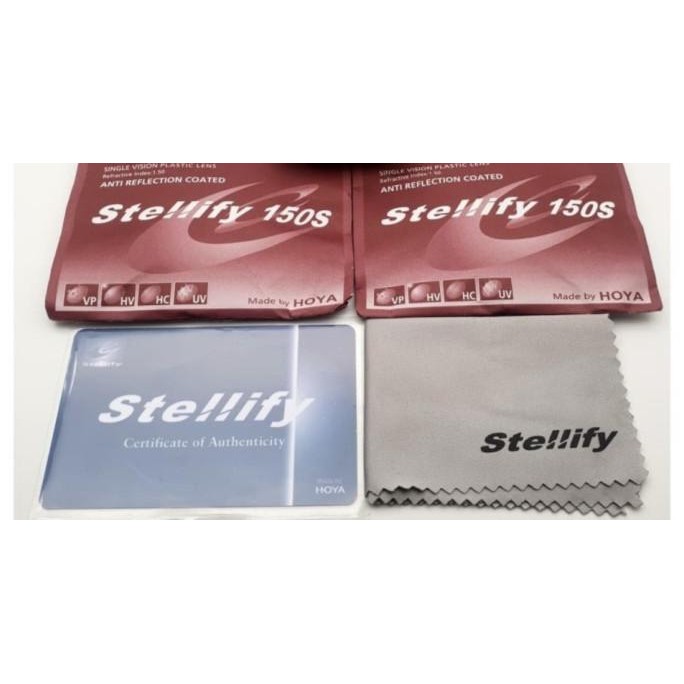 Jual New Lensa Minus Stellify Hoya 1.50 Original Bergaransi Resmi 2 ...