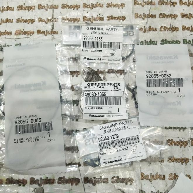 Jual Seal Sil Oil Karet Oring Waterpump Water Pump Er6 Er6N Er6F Vulcan Ori | Shopee Indonesia