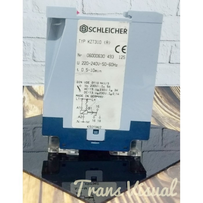 Jual Schleicher Time Relay Typ Kzt310 Genuine | Shopee Indonesia