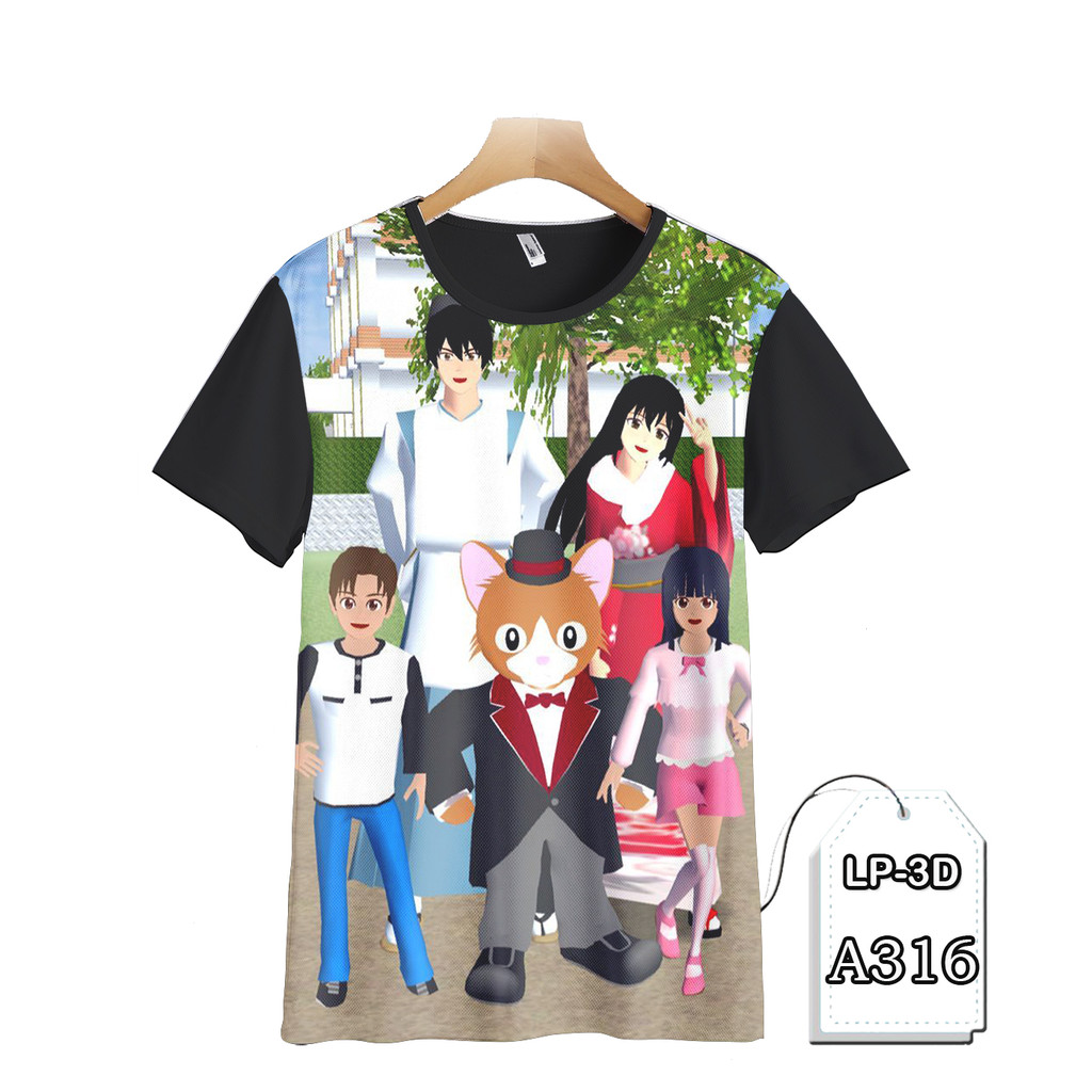Jual Baju SAKURA School Simulator Baju Anak dan Dewasa Serial Game ...