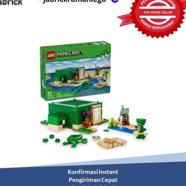 Jual Lego 54 Necraft The Turtle Beach House | Shopee Indonesia