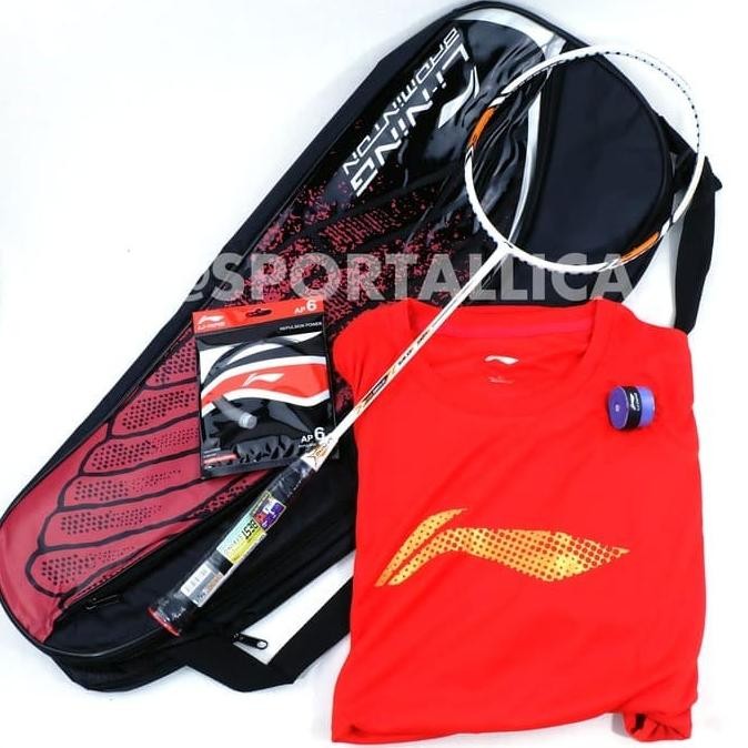Jual PAKET LENGKAP RAKET BADMINTON LINING SS 88 SS88 SUPER SERIES 88 ...