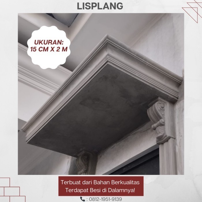 Jual LISPLANG BETON 15CM X 2M / LISPLANG, LIS PROFIL, LISPLANG BETON ...