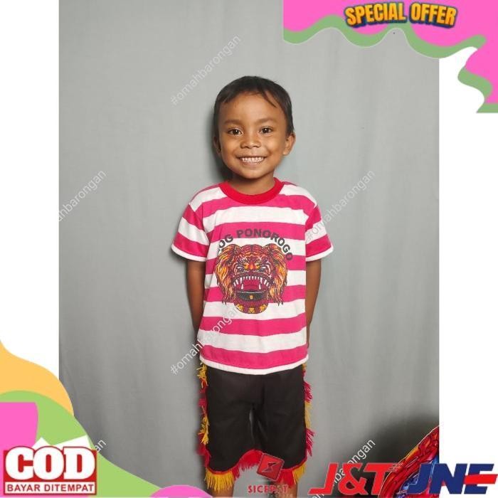 Jual DISCOUNT BARONGAN ANAK DEVIL CAPLOKAN SATU SET BAJU REOG GDNG ...