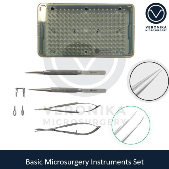 Jual Set Instrumen Operasi Microsurgery Dasar (Basic Microsurgery Set ...