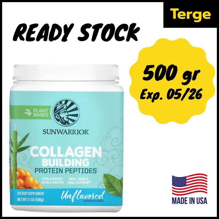 Jual Sunwarrior Plant Based Collagen Building Protein Peptides Vegan ...