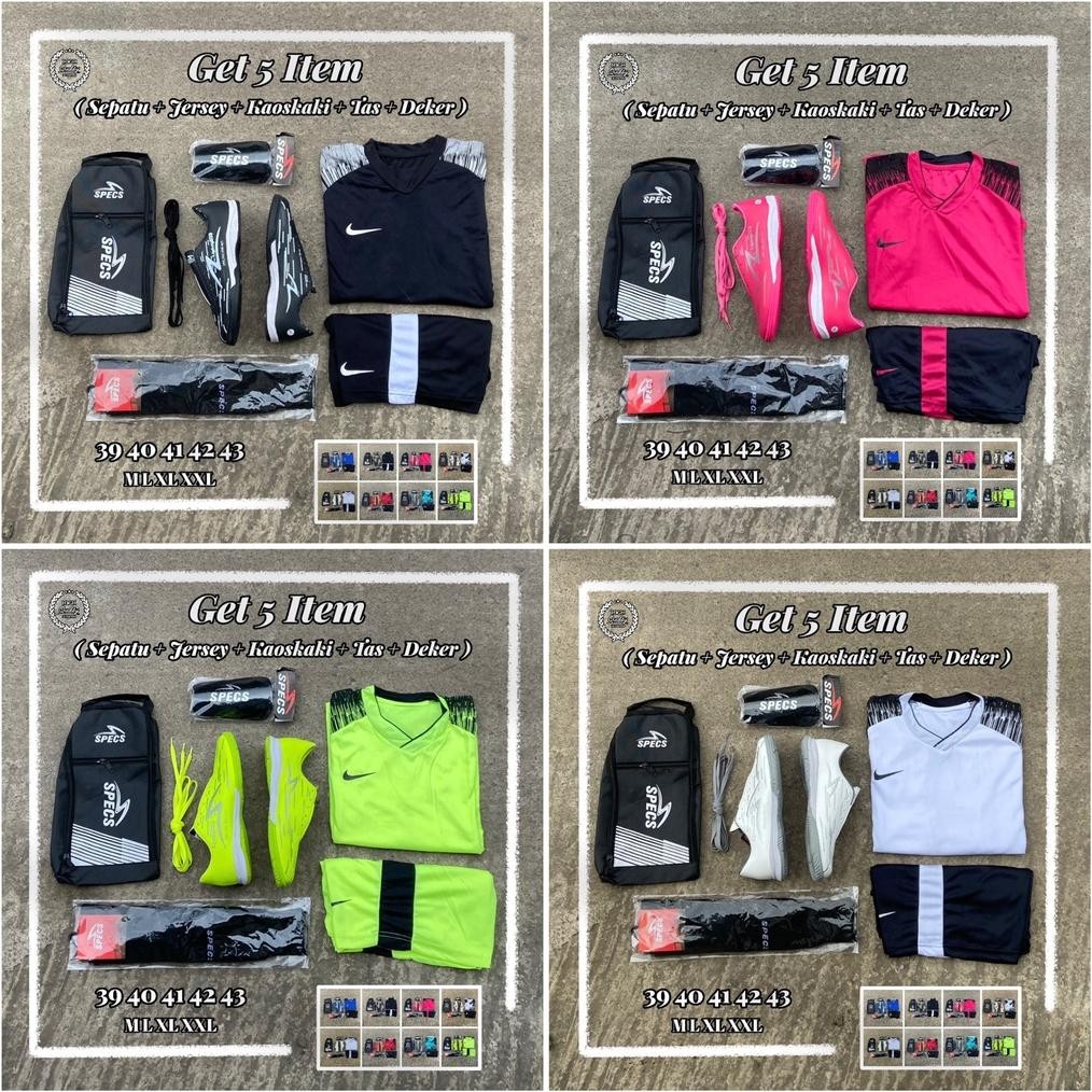 Jual ORIGINAL Paket Komplit Sepatu Futsal Ortus Forte IN Terbaru fbx-4 ...