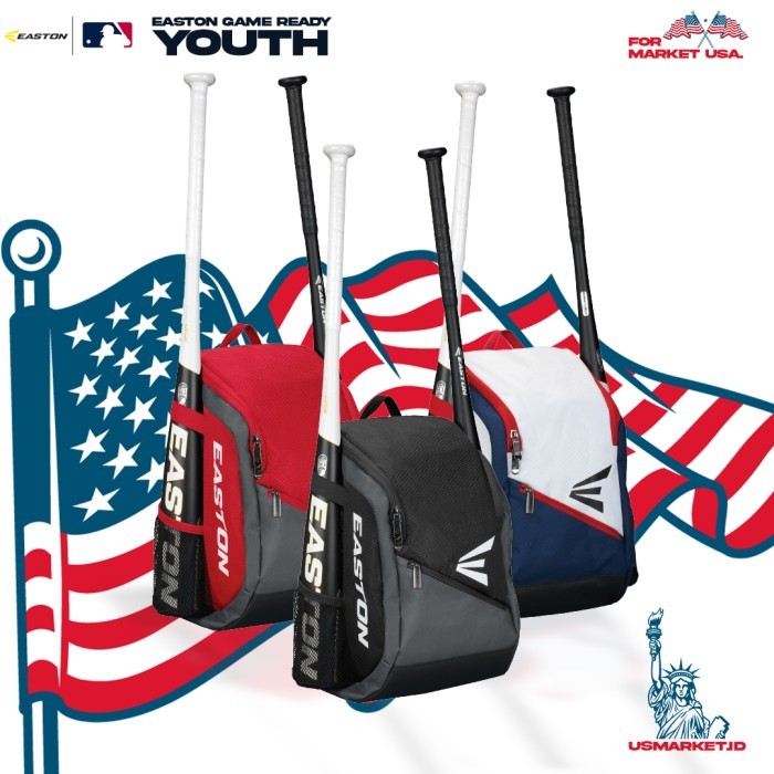 Jual Tas Baseball Easton Game ready Youth Baseball Softball Series ...