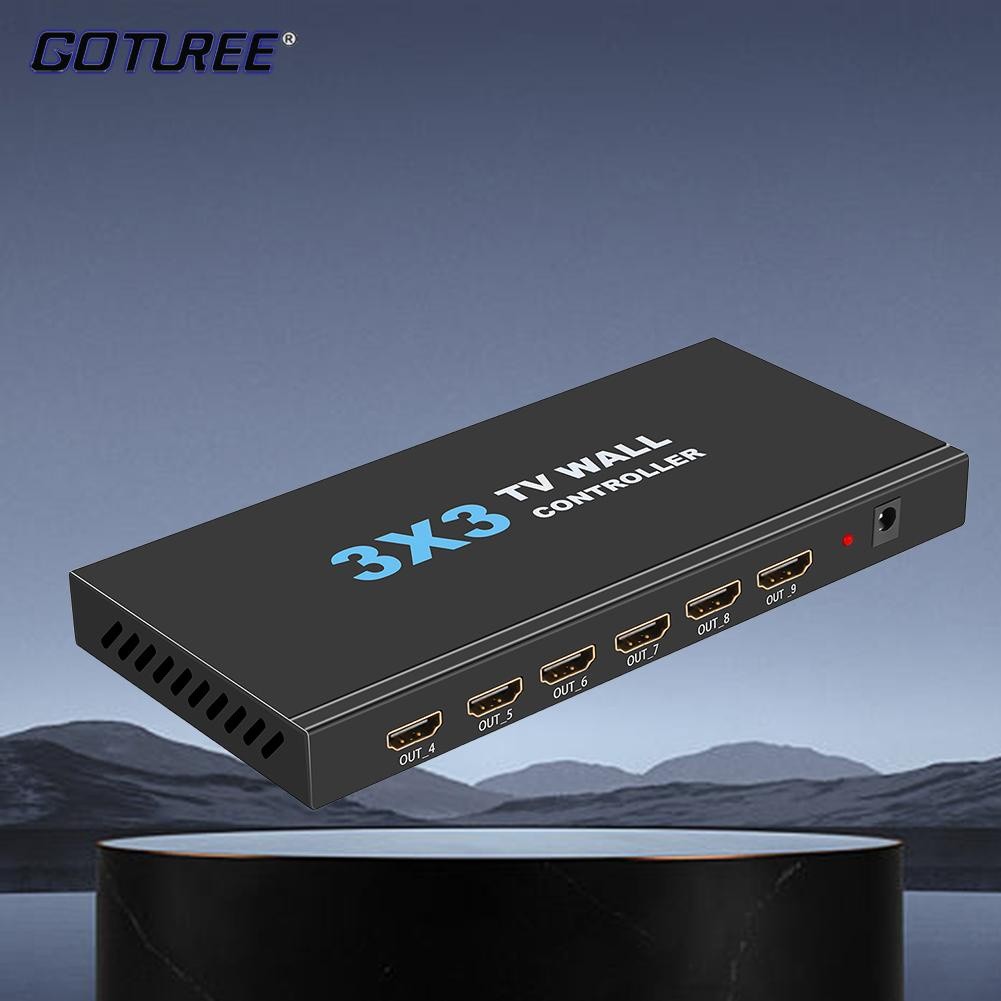 Jual [Goturee.ph] 4K 3x3 9 Layar HDMI TV Video Wall Controller Splicer ...