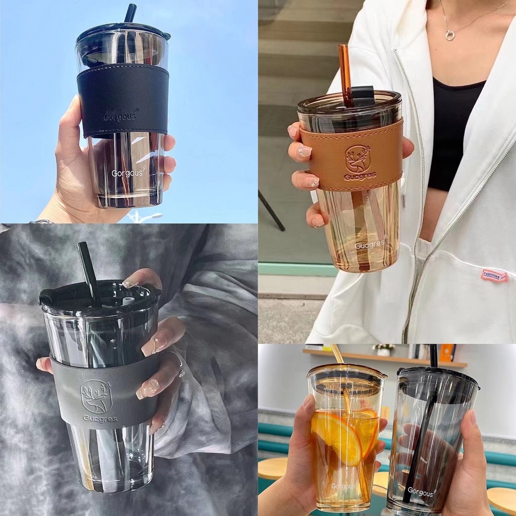 Jual Kapasitas Besar 750Ml Gelas Jerami Gaya Ins Cangkir Kopi Bernilai Tinggi Tahan Panas Kantor ...