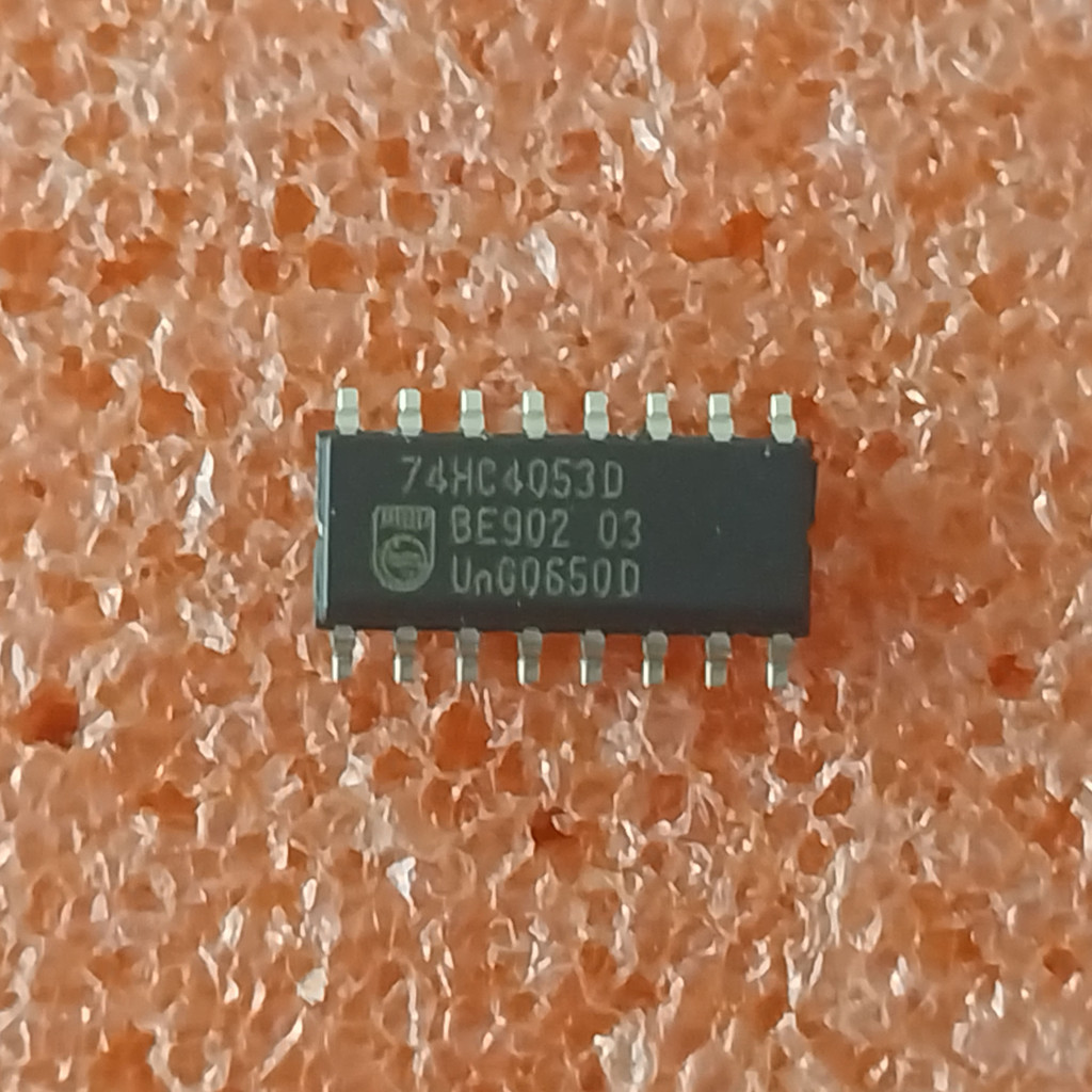 Jual 74HC4053D 74HC4053 SOP-16 SMD Philips Triple 2-channel analog ...