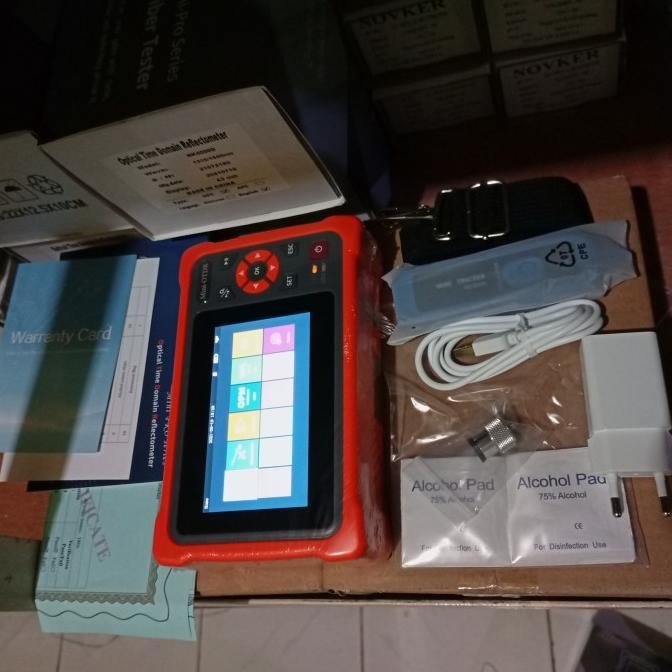 Jual OTDR MINI NOVKER FIRE/OPTICAL TIME-DOMAIN REFLECTOMETER ORIGINAL ...