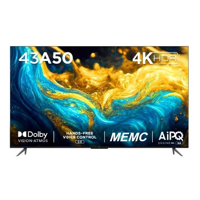 Jual Toko Bakia -- TCL 43A50 4K UHD Dolby Vision & Atmos Google TV ...