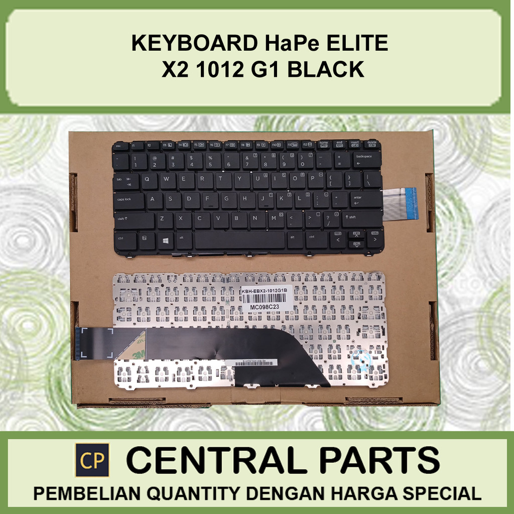 Jual Keyboard Laptop HaPe black Elite x2 1012 g1 | Shopee Indonesia