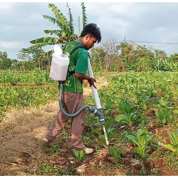 Jual PANA Alat penabur pupuk padat, alat tabur pupuk kering gendong ...