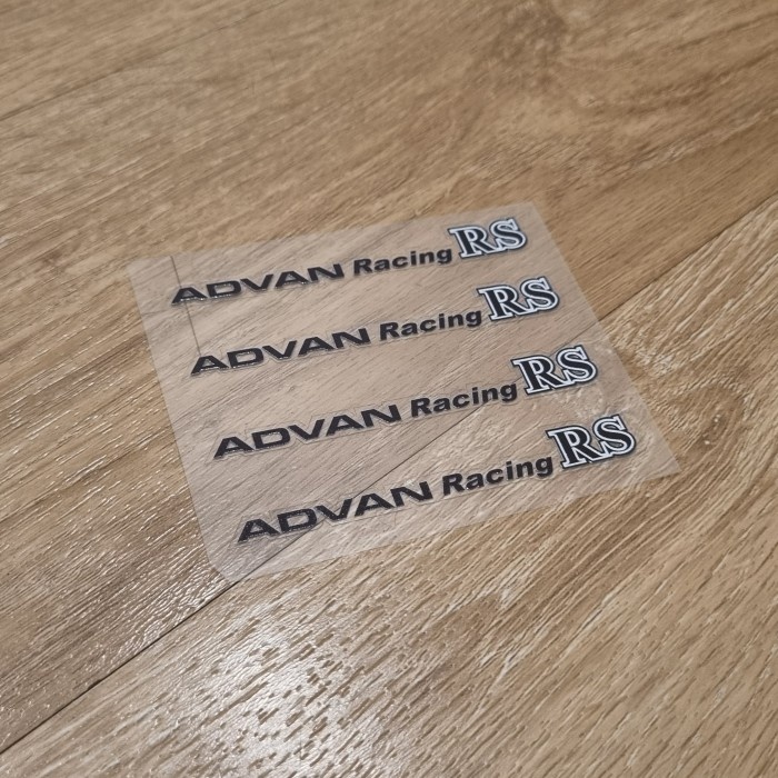 Jual STIKER VELG ADVAN RACING RS | Shopee Indonesia