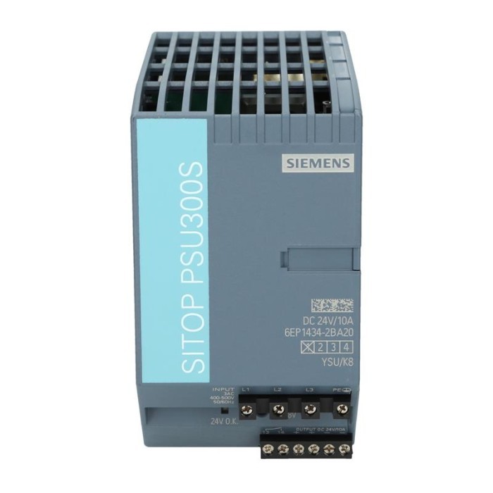 Jual SIEMENS SITOP PSU300S POWER SUPPLY 24VDC/10A 6EP1434-2BA20 ...