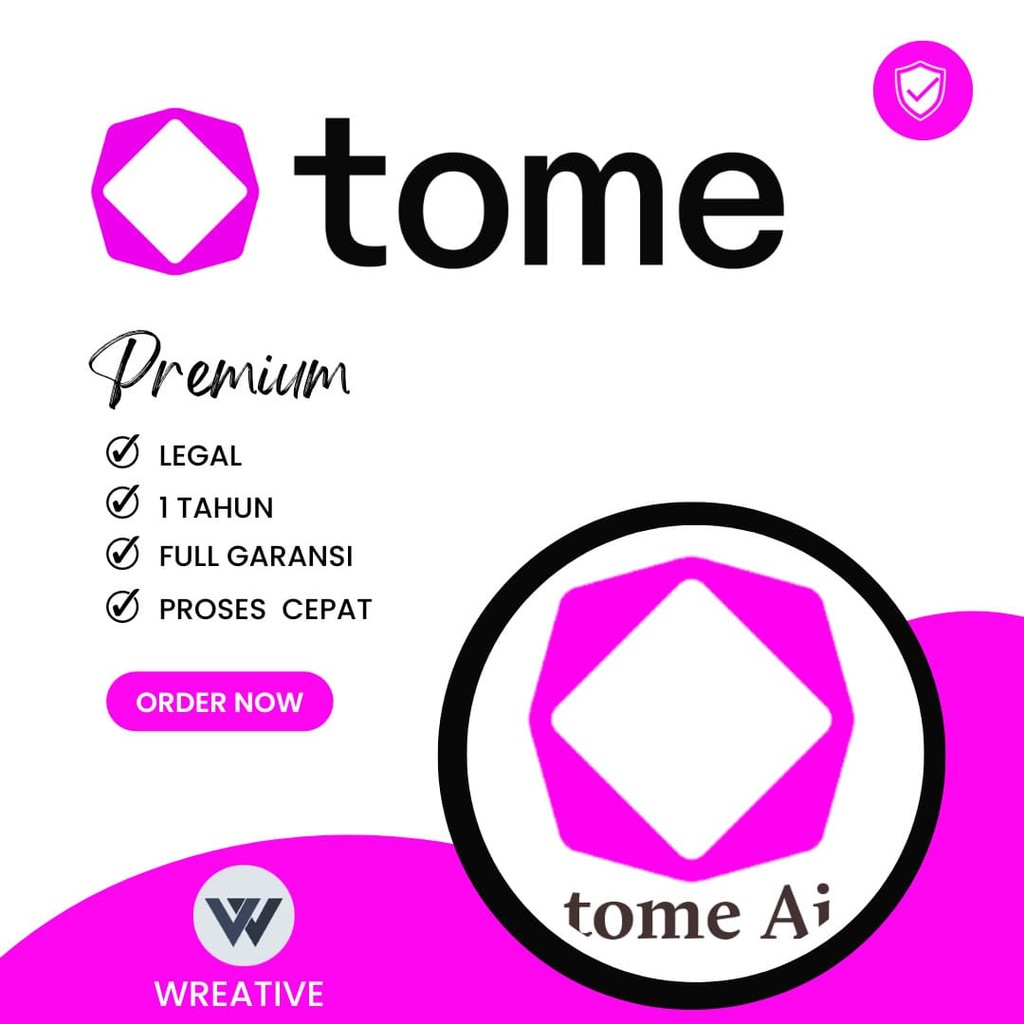 Jual Akun Tome Ai Pro 1 Tahun (Private & Bergaransi) | Shopee Indonesia
