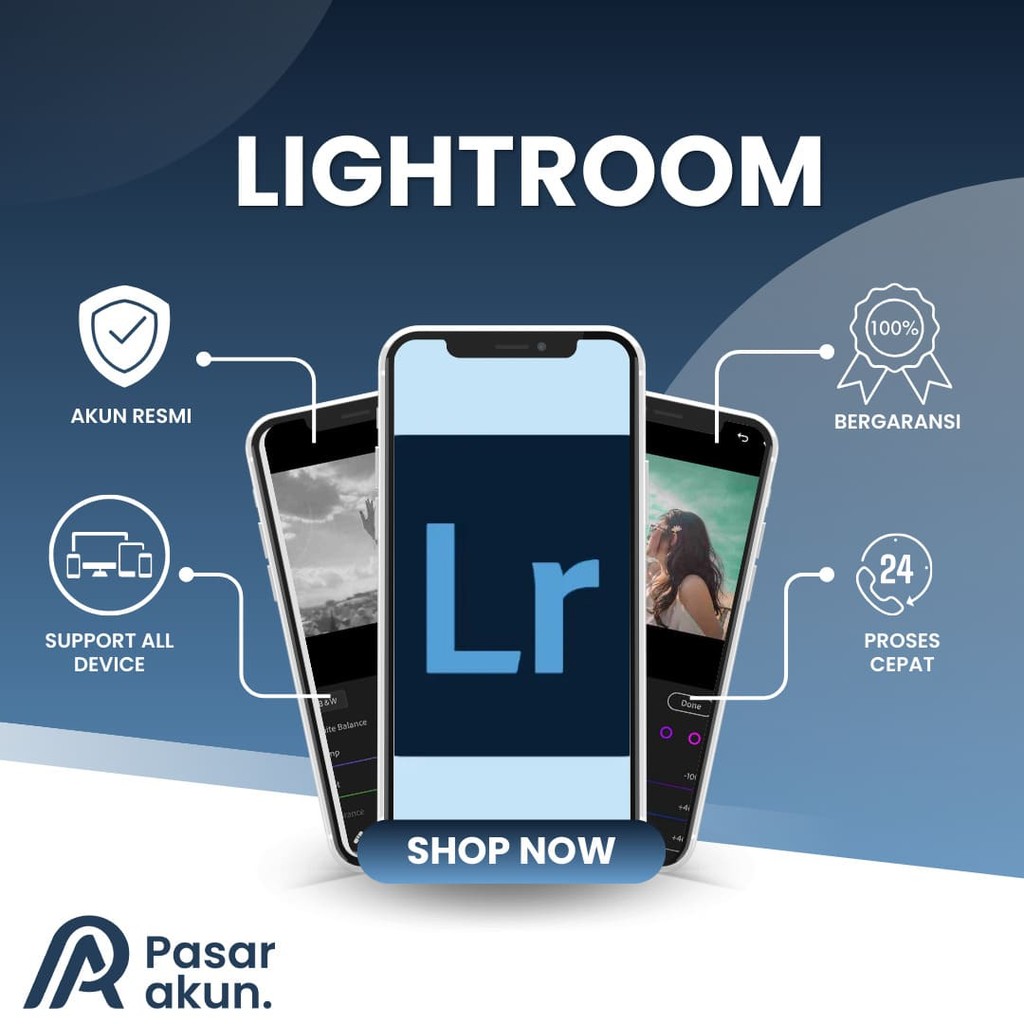 Jual Akun Lightroom Premium 1 Tahun Garansi Full (Ios / Ipad / Iphone ...