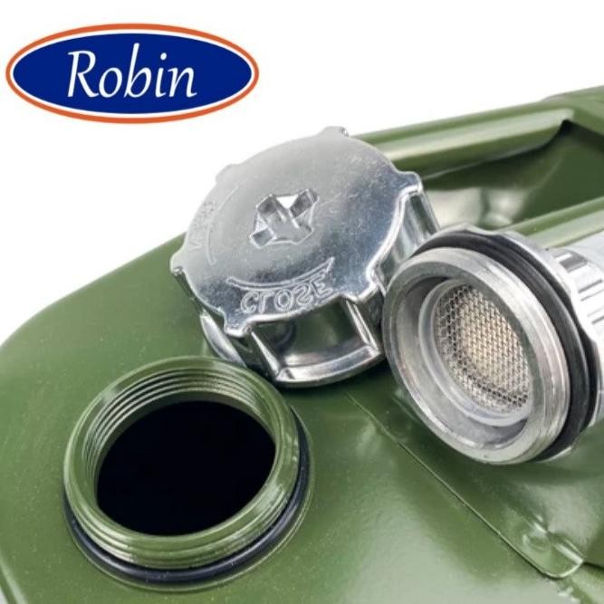 Jual Jerigen 5Liter Jerry Can 5L Besi Tempat Cadangan Bbm Solar Bensin ...