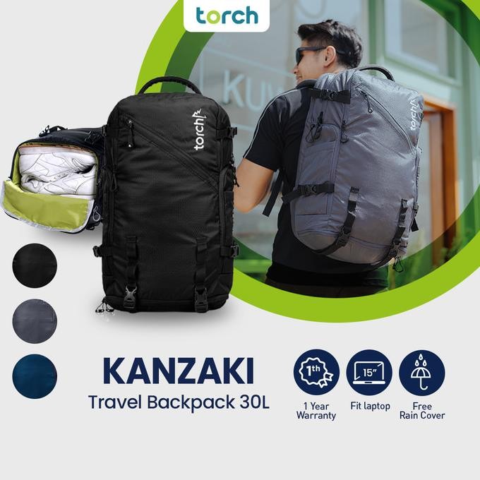 Jual Torch Tas Ransel - Light Travel Backpack Kanzaki Classic 30 Liter ...