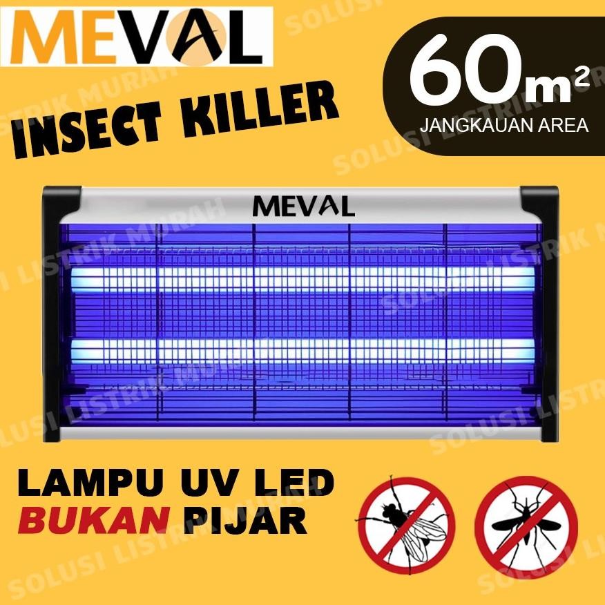 Jual tg-342 MEVAL Insect Killer Perangkap Nyamuk Serangga Lampu UV 2 ...