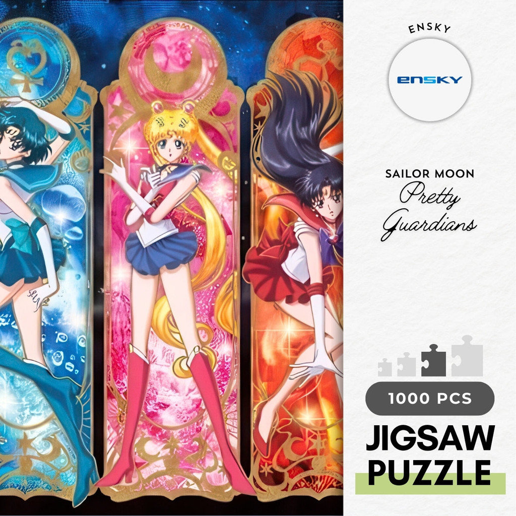 Jual Ensky 1000-AC004 Sailor Moon - Pretty Guardians Jigsaw Puzzle | Shopee Indonesia