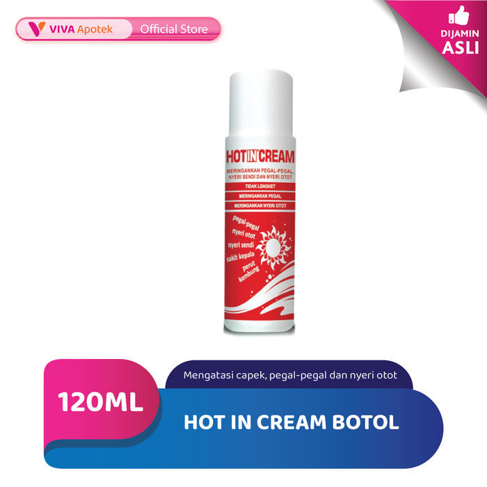 Jual Hot In Cream untuk Mengatasi Pegal & Nyeri Otot (120 Gram ...