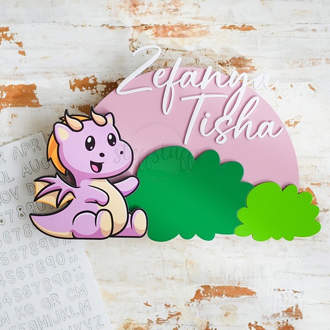 Jual Jual Gabriel Dragon Hospital Board Papan Nama Kelahiran Bayi Props ...