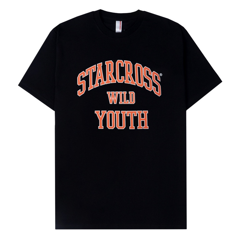 Jual STARCROSS Kaos Pria - YOUTH FONT 04 - Black | Shopee Indonesia