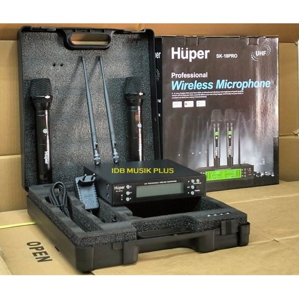 Jual Mic Wireless Huper SK18PRO SK 18PRO Dual Handheld Original ...