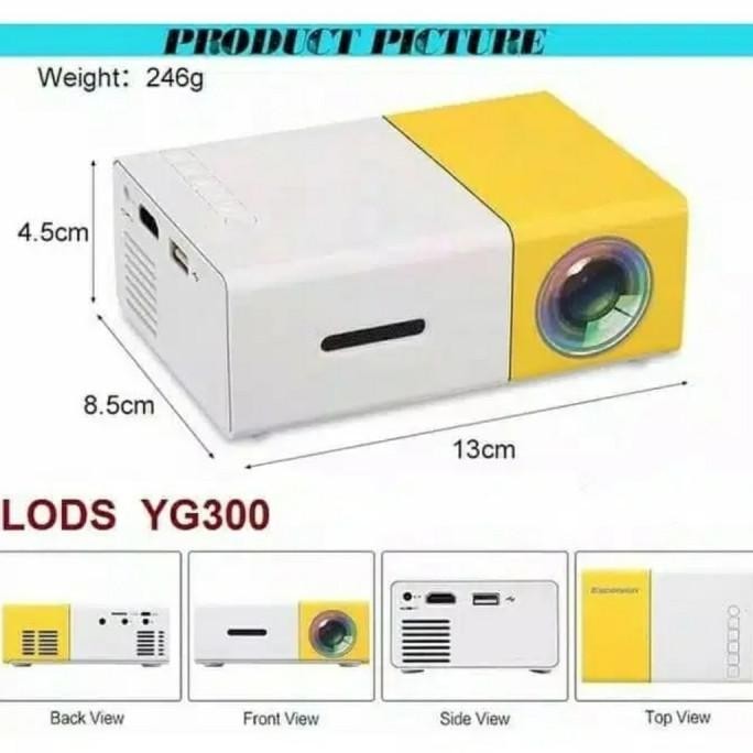 Jual Tersedia Mini Proyektor Led Infocus Layar Tembok Tampilan Dinding ...