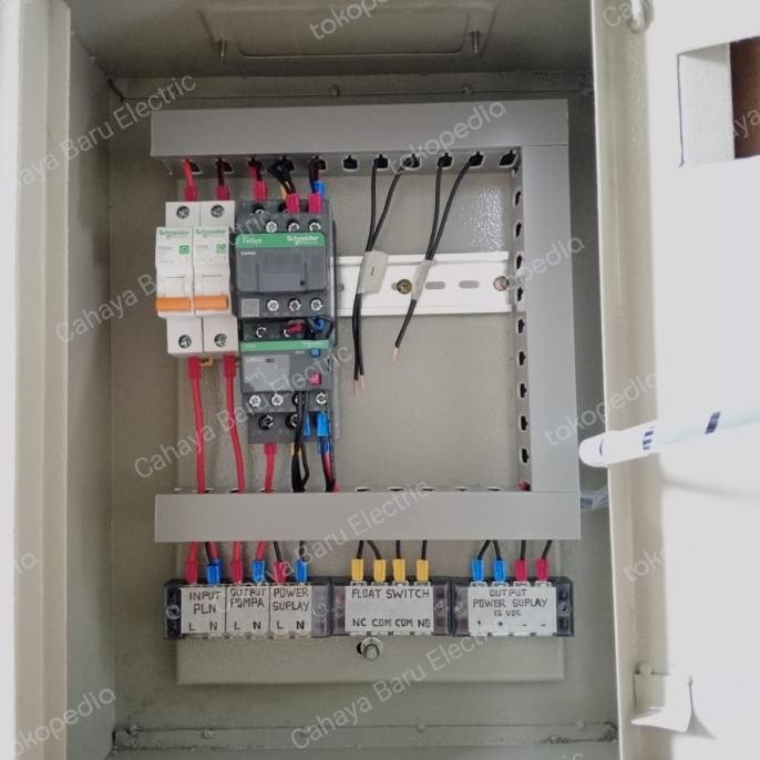 Jual Jual Panel Pompa 1 Phase 400 Watt Kontrol Floatswitch | Shopee ...