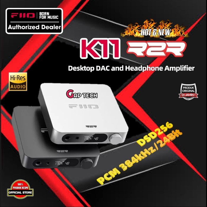 Jual Fiio K11 R2R / K-11 R2R / K 11 R2R / K11R2R / K11 True 24bit R2R Desktop DAC and Headphone ...