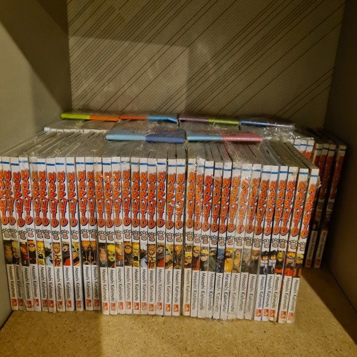 Jual Komik Naruto cabutan vol 1-72 segel ori lengkap | Shopee Indonesia