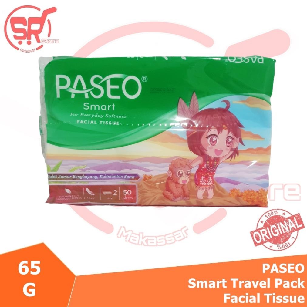 Jual PASEO TISSUE SMART TRAVEL PACK 50 SHEETS ( SR Store MKS / SR Store ...