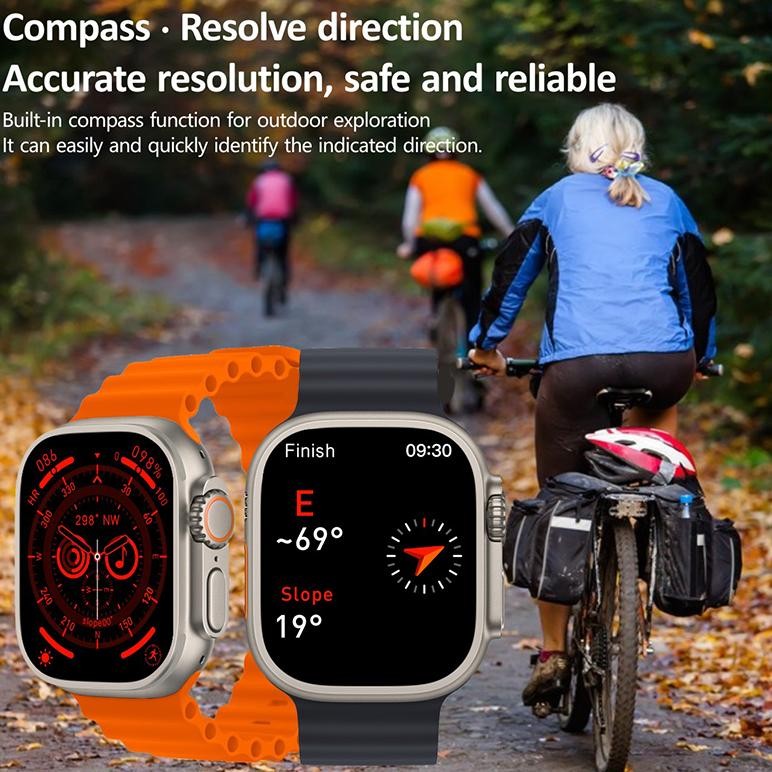 Jual er-79 Smartwatch S8 Ultra Smartwatch pria Smartwatch wanita ...