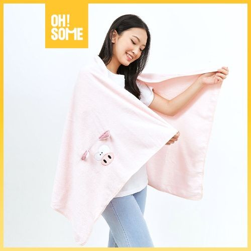 Jual OHSOME - Das Only Handuk Mandi Gambar Lucu | Bath Towel | Coral ...
