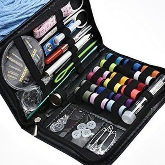 Jual Alat Jahit Lengkap / Set Alat Jahit Jarum, Benang, Dan ...