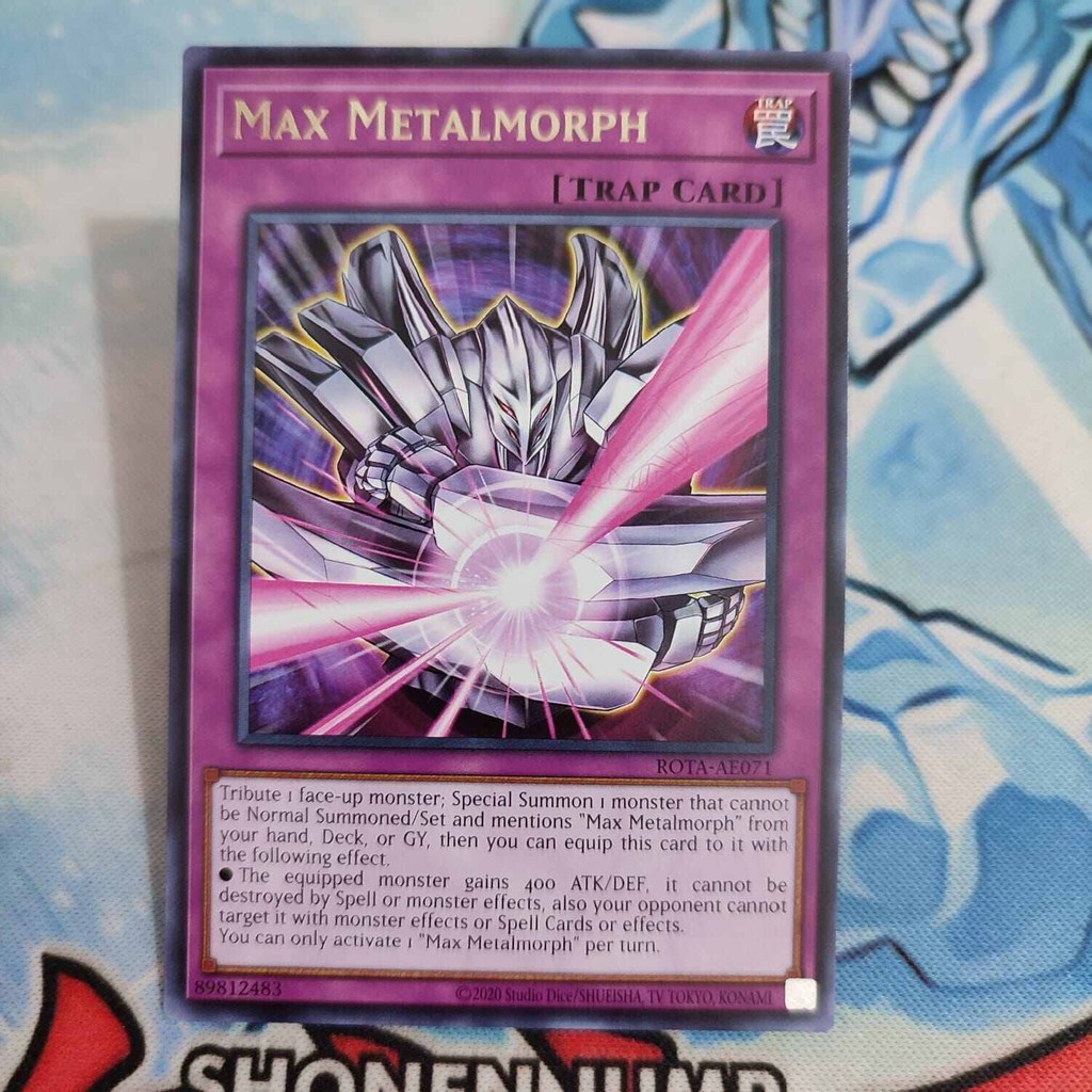 Jual yugioh AE max metalmorph ROTA-AE071 R original | Shopee Indonesia