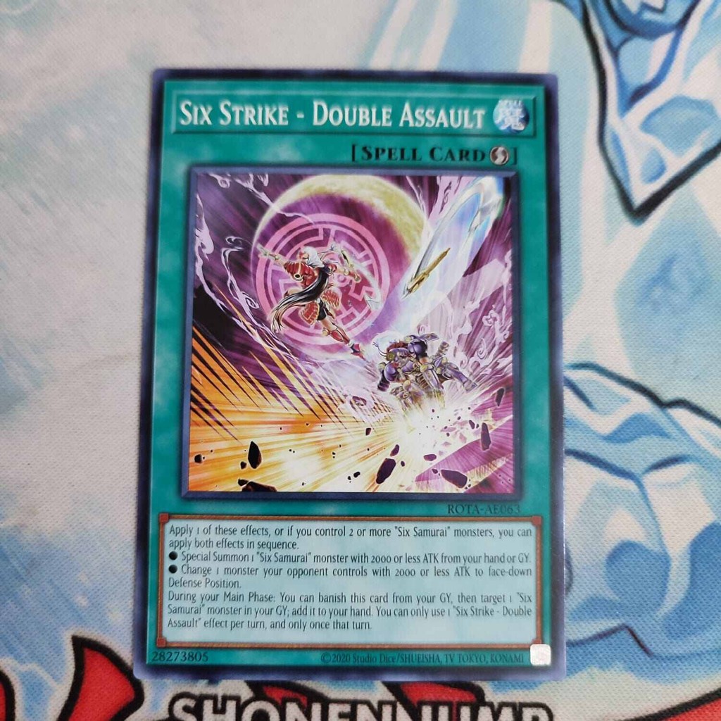 Jual yugioh AE six strike double assault ROTA-AE063 C original | Shopee Indonesia