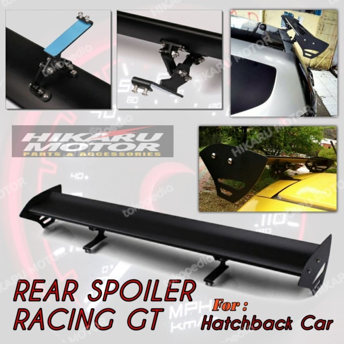 Jual SAYAP BELAKANG REAR SPOILER MOBIL HATCHBACK GT WING RACING ...