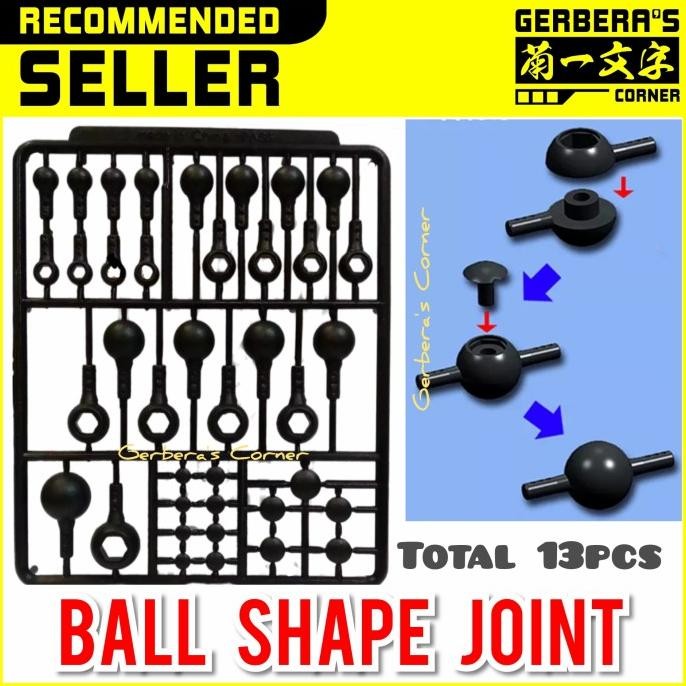 Jual Ball Shape Joint Spare Parts Sendi Joint Link Action Figure Model ...